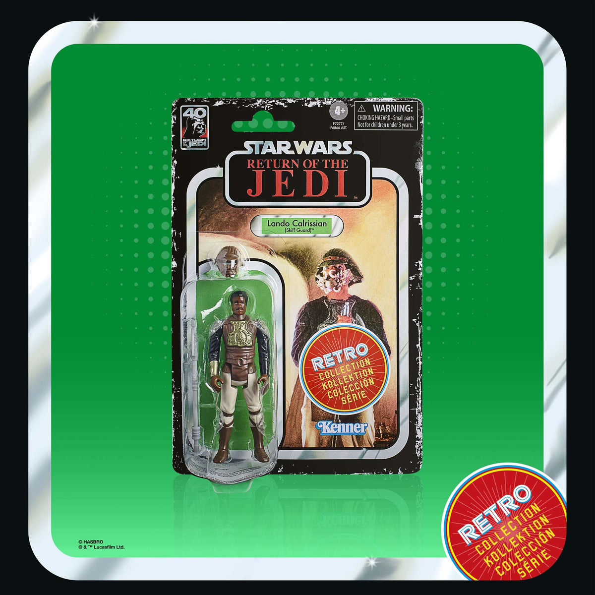 Star Wars Retro Collection Lando Calrissian (Skiff Guard) — Toy Snowman