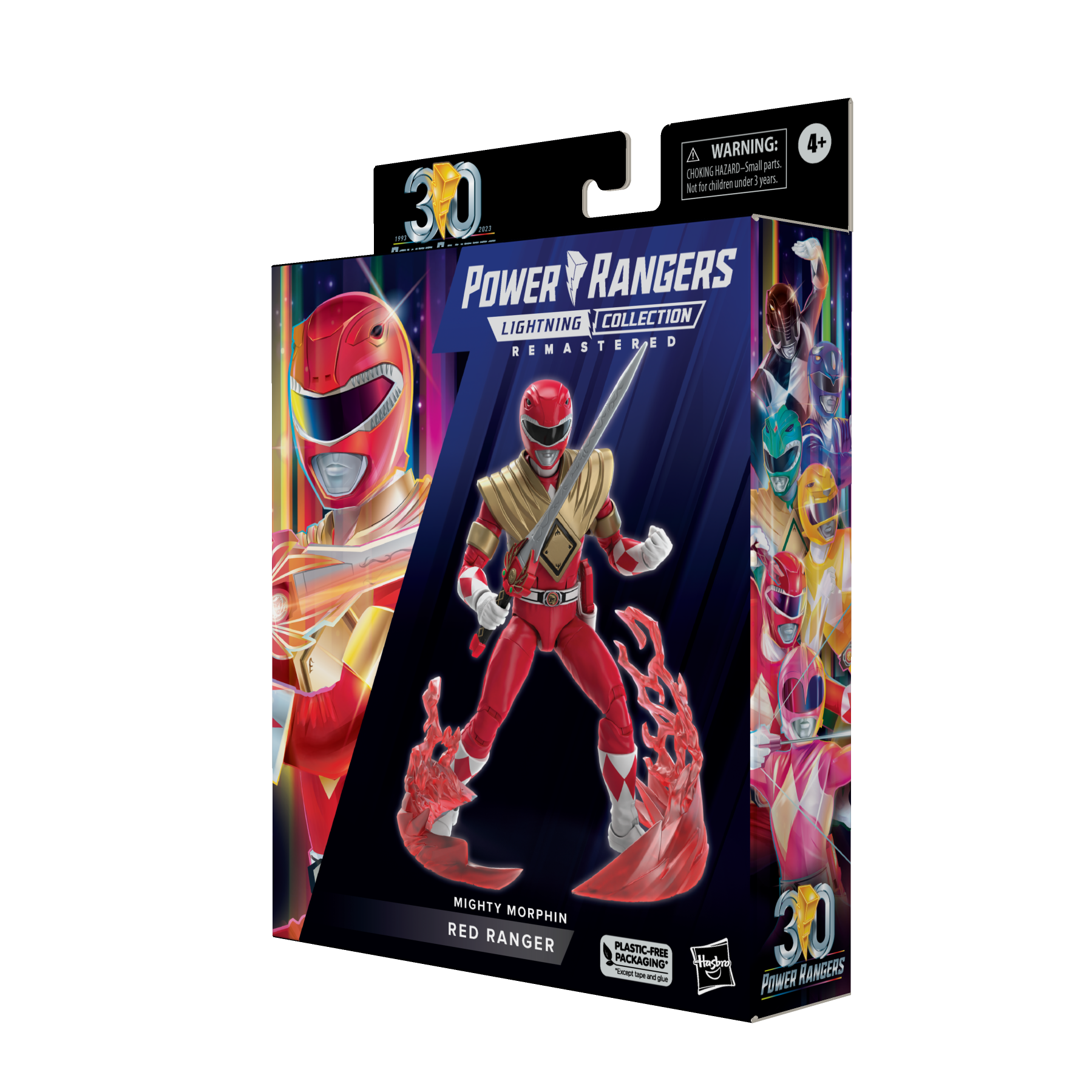 Power Rangers Lightning Collection Remastered Mighty Morphin Red Ranger (preorder Dec/Jan) | Toy ...