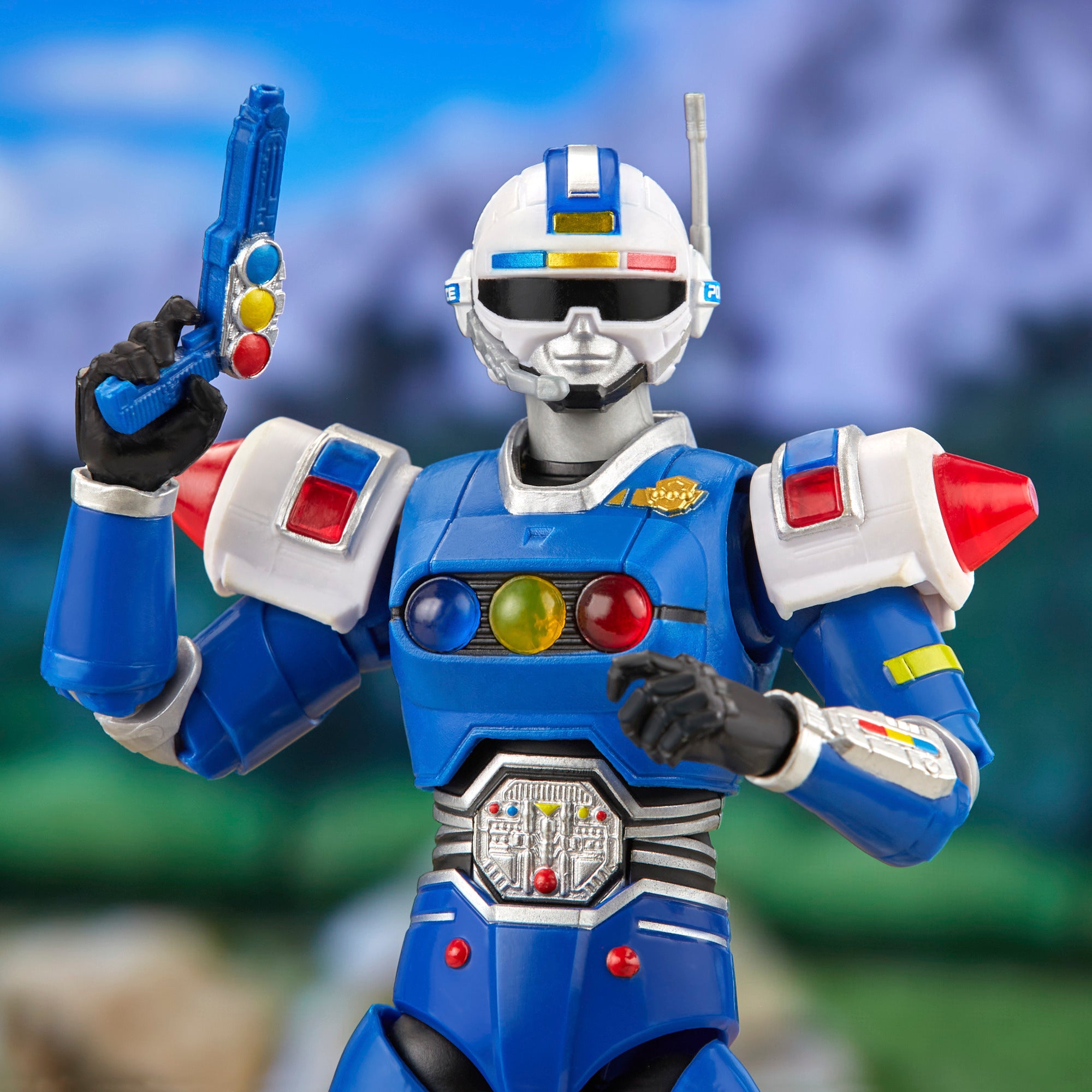 Power Rangers Lightning Collection Turbo Blue Senturion | Toy Snowman