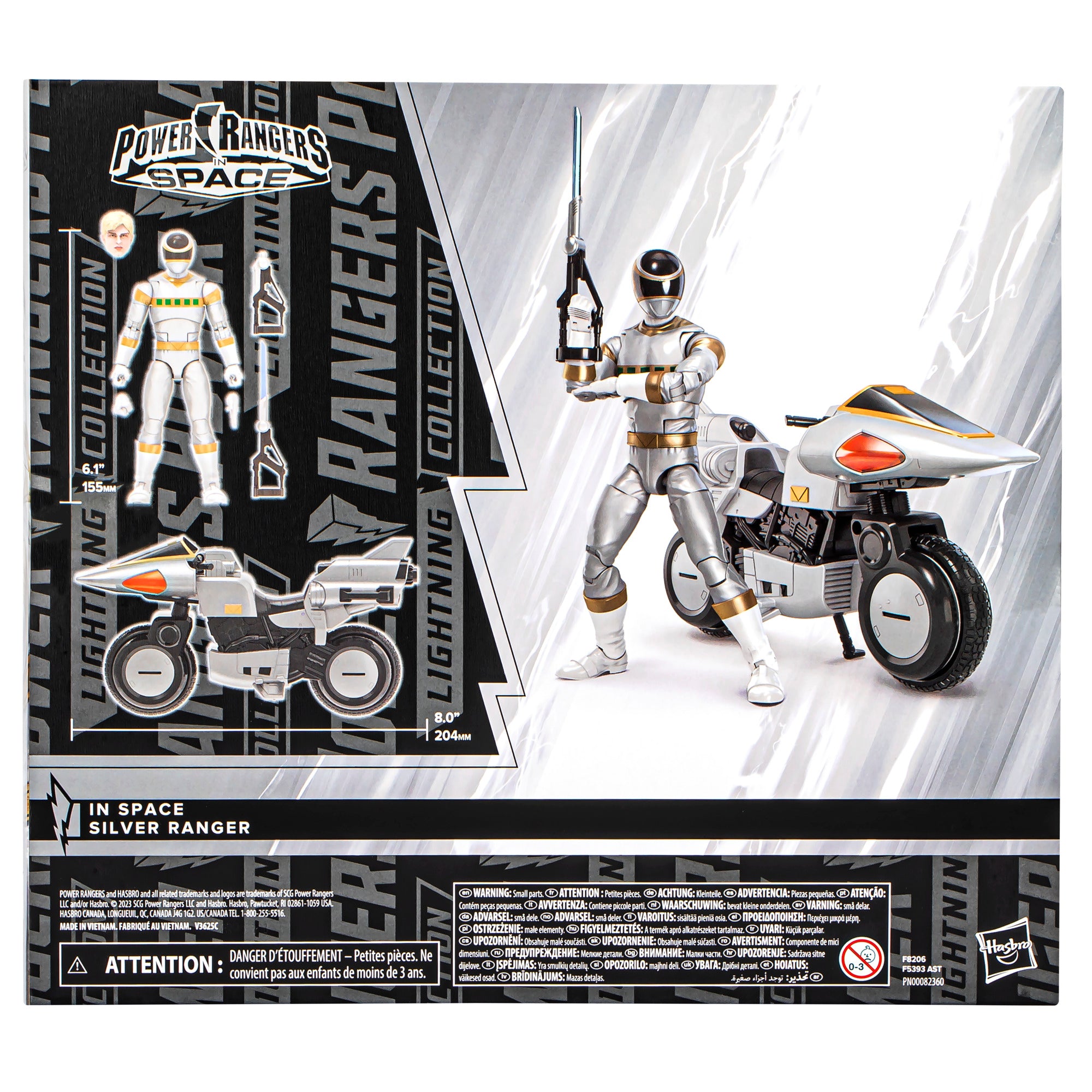 Power Rangers Lightning Collection In Space Silver Ranger | Toy Snowman