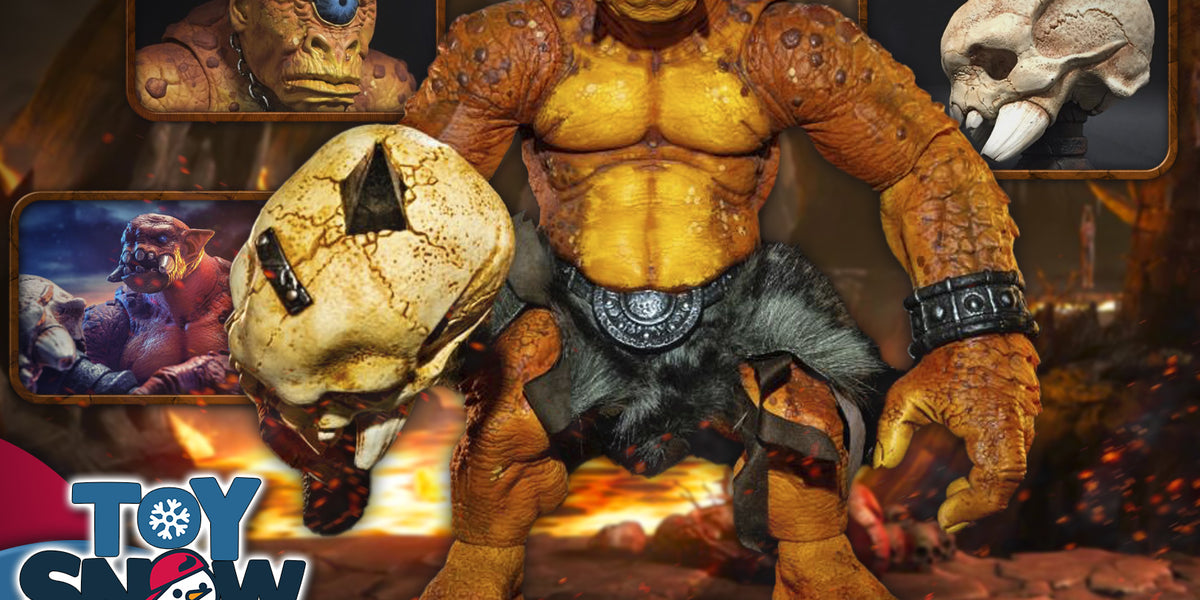 Brontus 2 - Mythic Legions: All-Stars Trolls — Toy Snowman