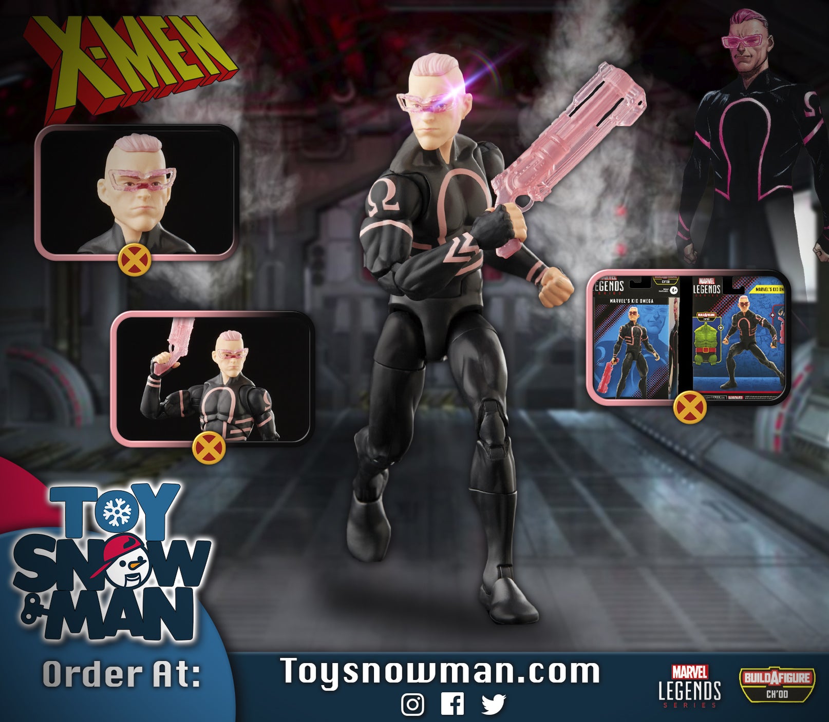 X-Men Marvel Legends - Ch'od BAF Wave SET — Toy Snowman