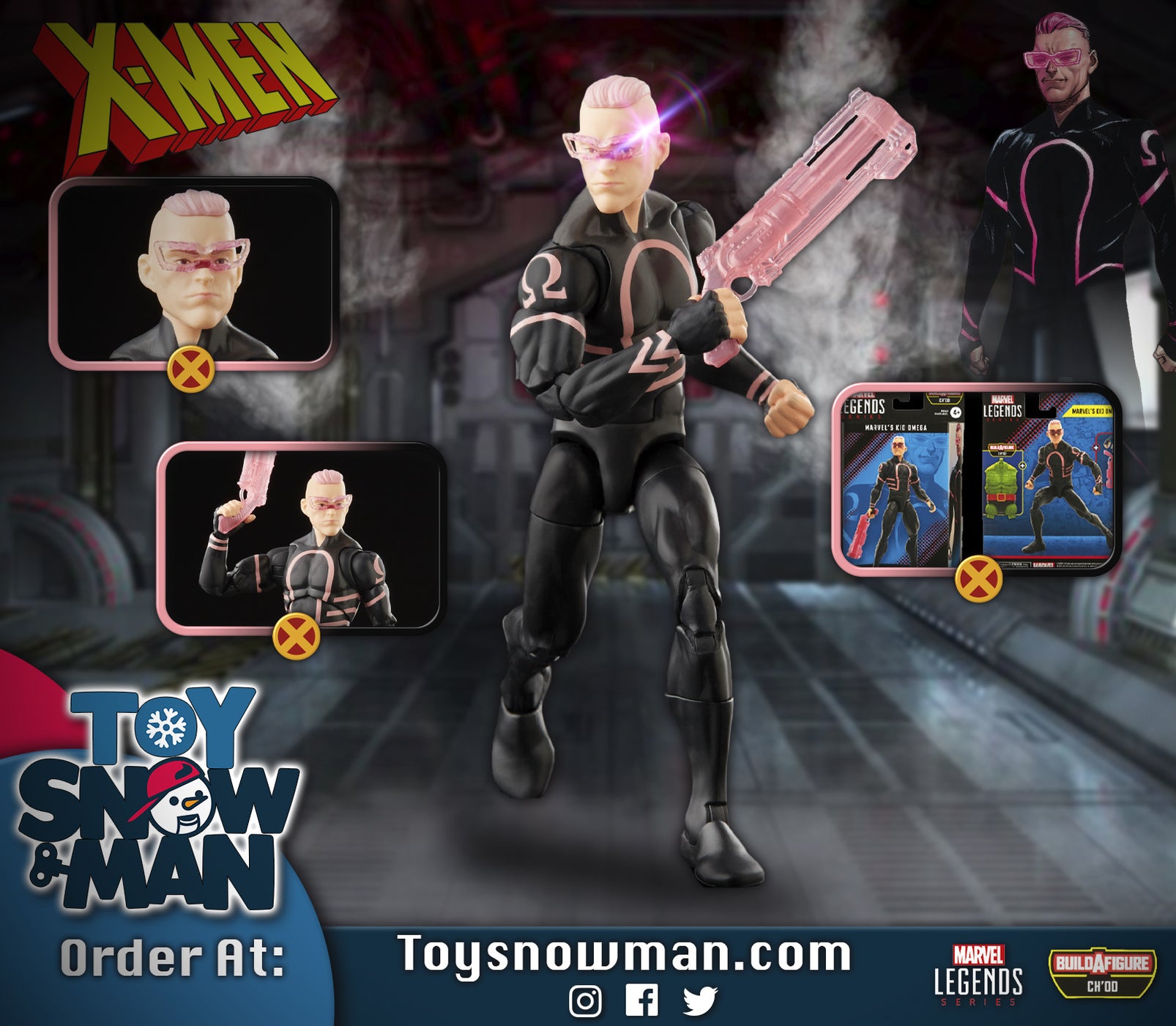 Marvel Legends Series: Marvel’s Kid Omega Figure — Toy Snowman