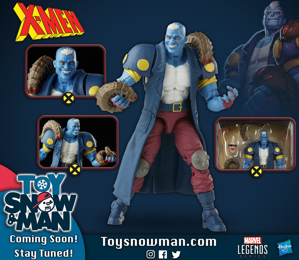 Marvel Legends Series X-Men Maggott Action Figure - BONEBREAKER Baf ...