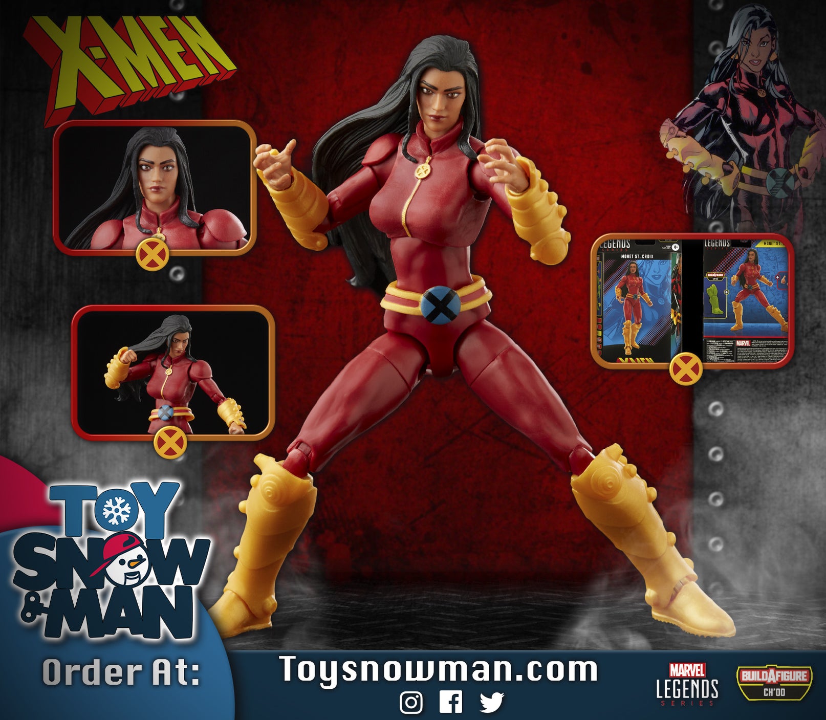 X-Men Marvel Legends - Ch'od BAF Wave SET — Toy Snowman