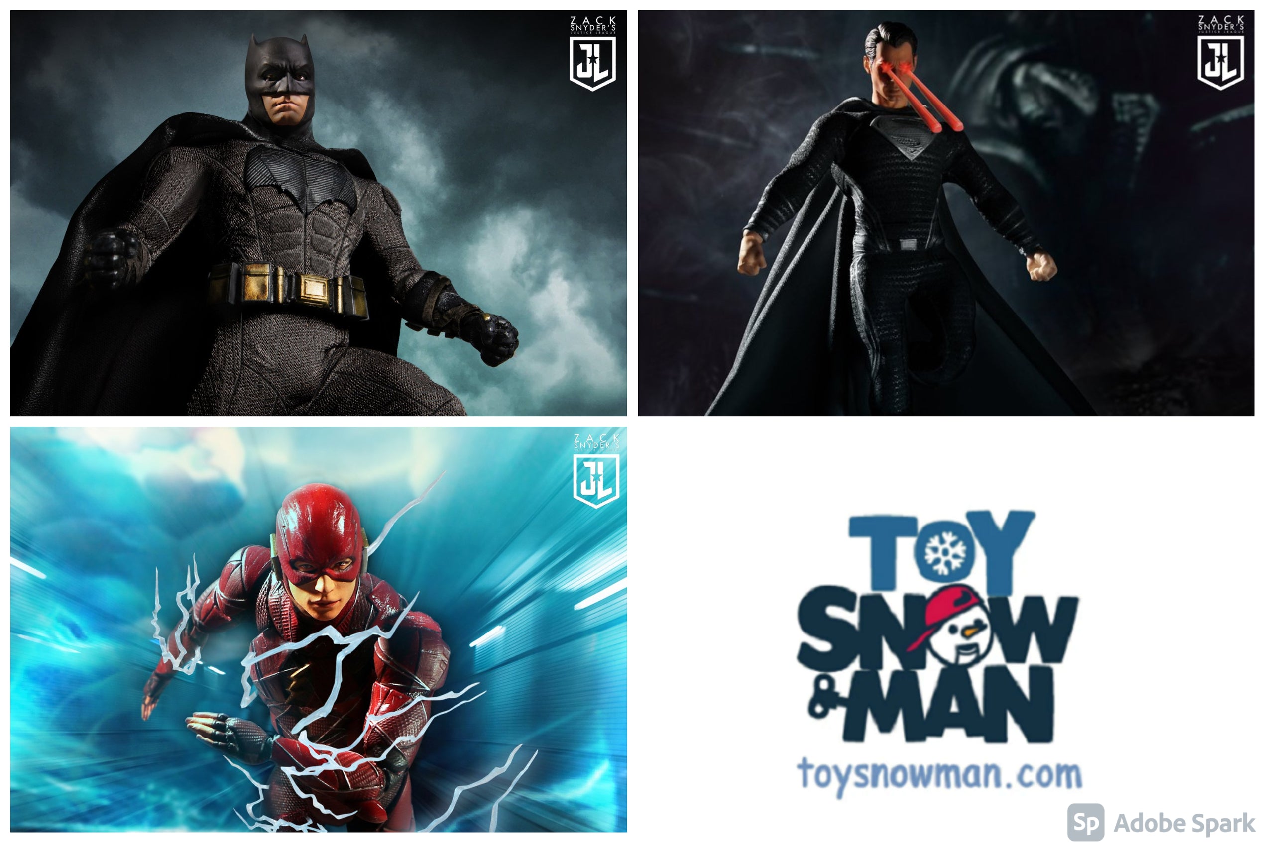 Mezco ONE:12 JUSTICE LEAGUE DELUXE STEEL BOX SET — Toy Snowman