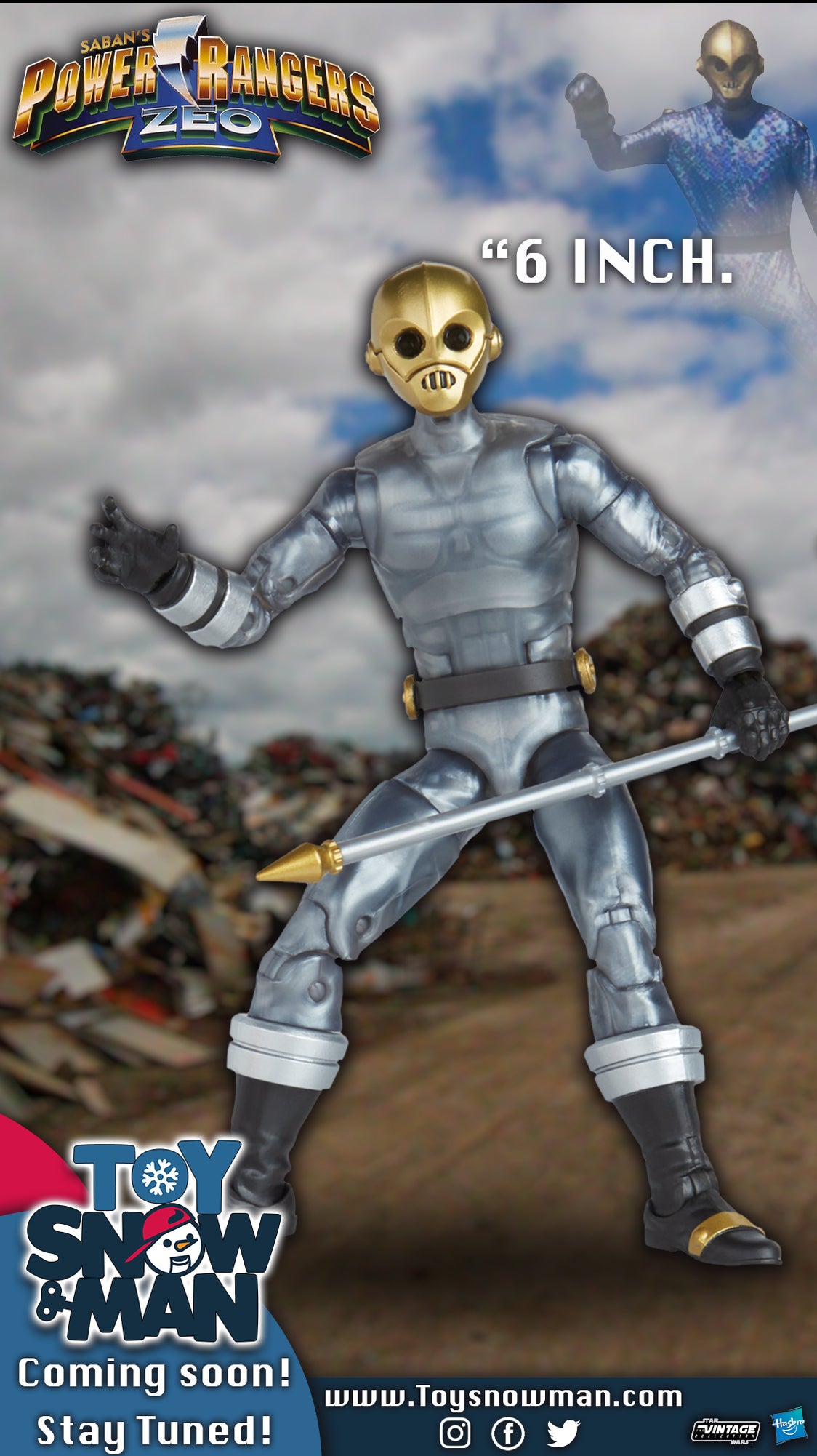 Power Rangers Lightning Collection Zeo Cog — Toy Snowman