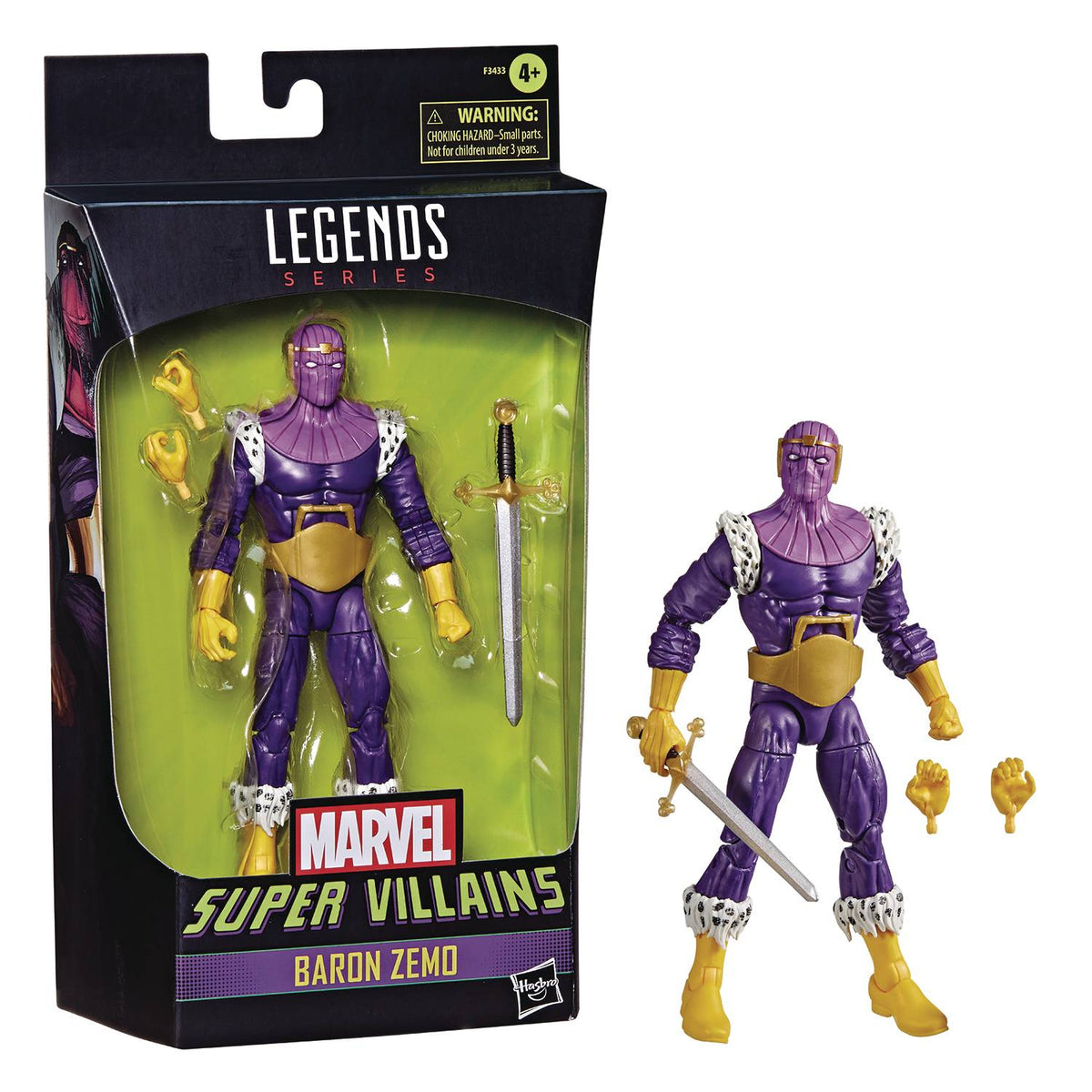 MARVEL LEGENDS BARON ZEMO - EXCLUSIVE — Toy Snowman