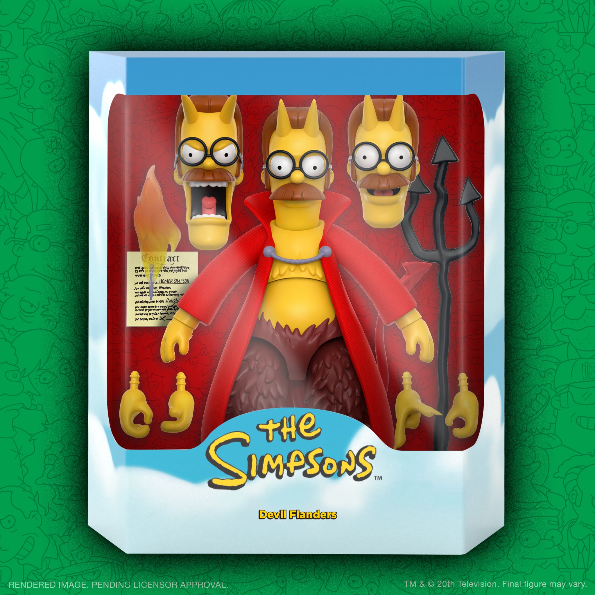 ULTIMATES SIMPSONS WAVE 4 DEVIL FLANDERS (preorder) | Toy Snowman
