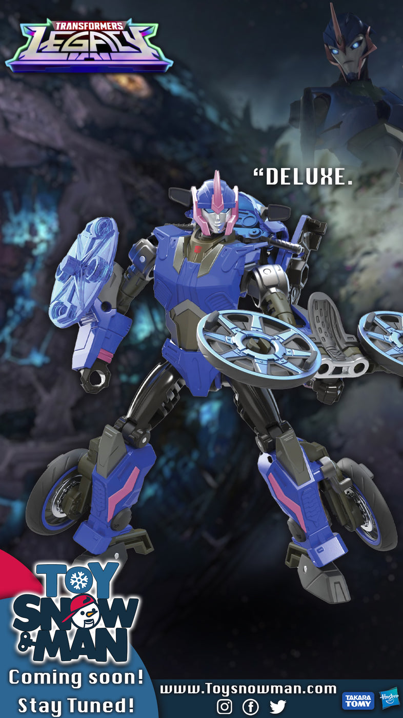 Transformers Legacy Deluxe Prime Universe Arcee — Toy Snowman