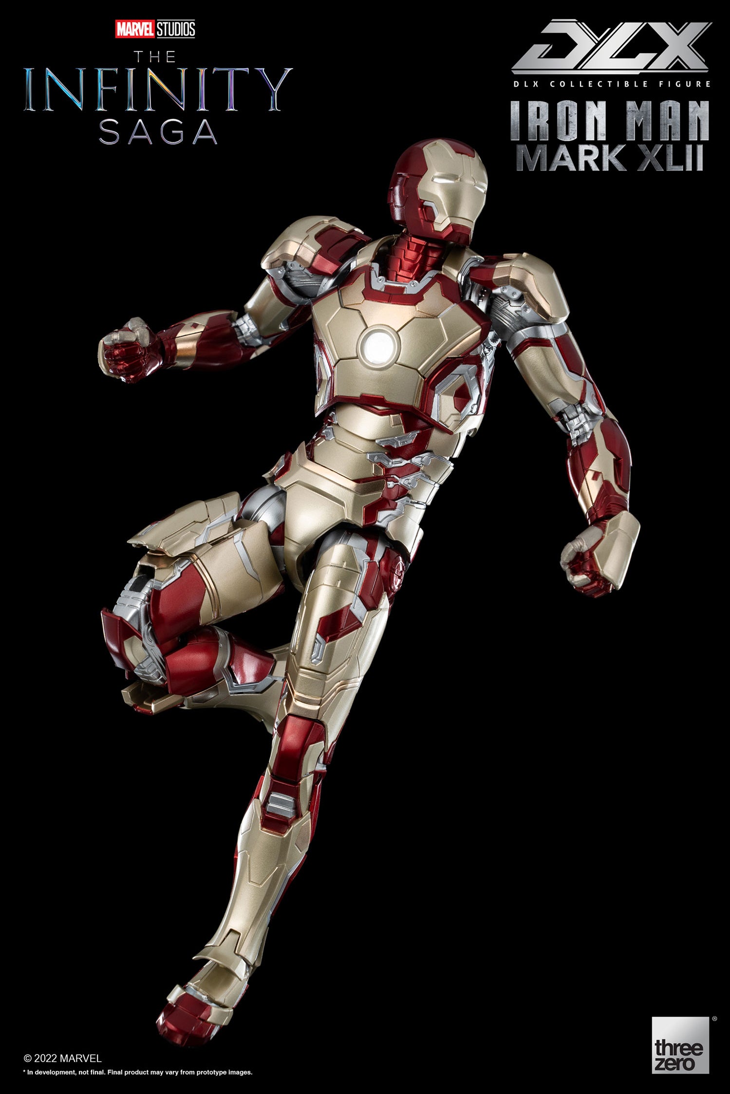 Iron Man Mark 42 - Marvel Studios: The Infinity Saga DLX — Toy Snowman
