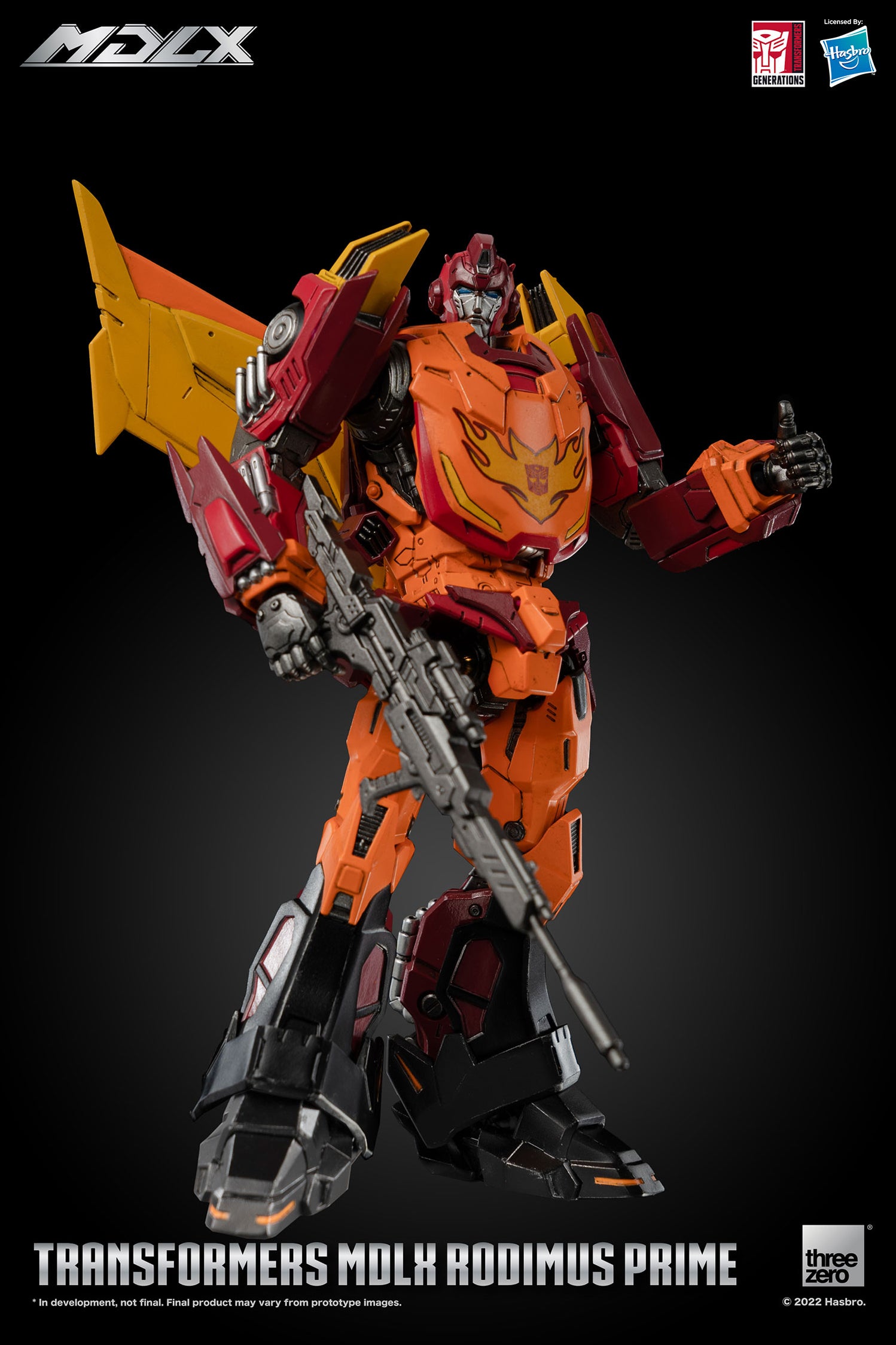Rodimus Prime - Transformers MDLX — Toy Snowman