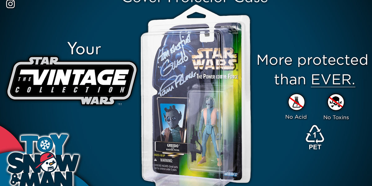 STAR WARS vintage collection COVER STORAGE DISPLAY CASES Protector cov ...