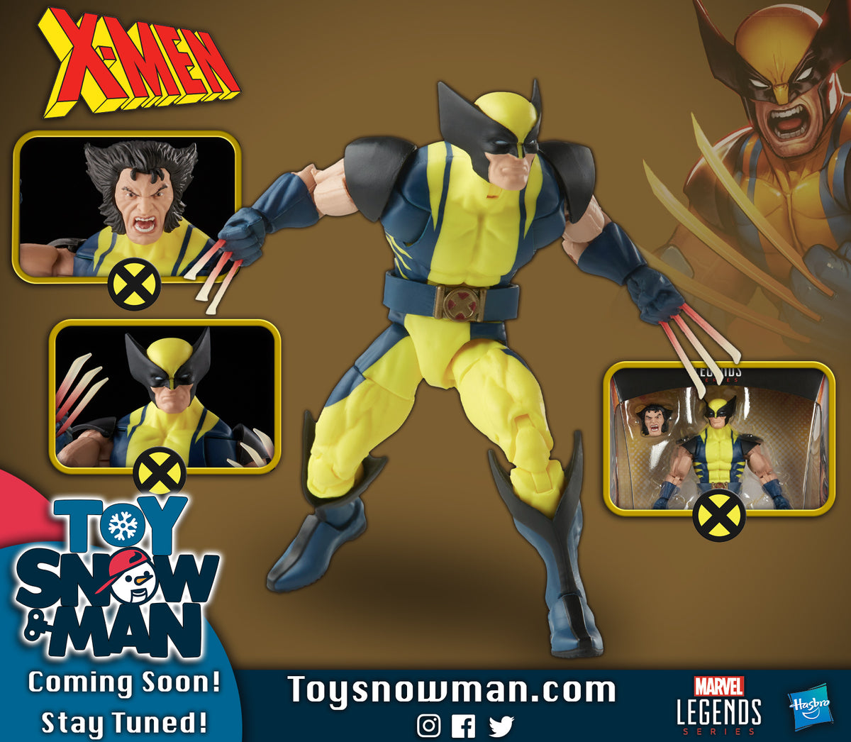 Marvel Legends Series X-Men Wolverine - BONEBREAKER Baf — Toy Snowman