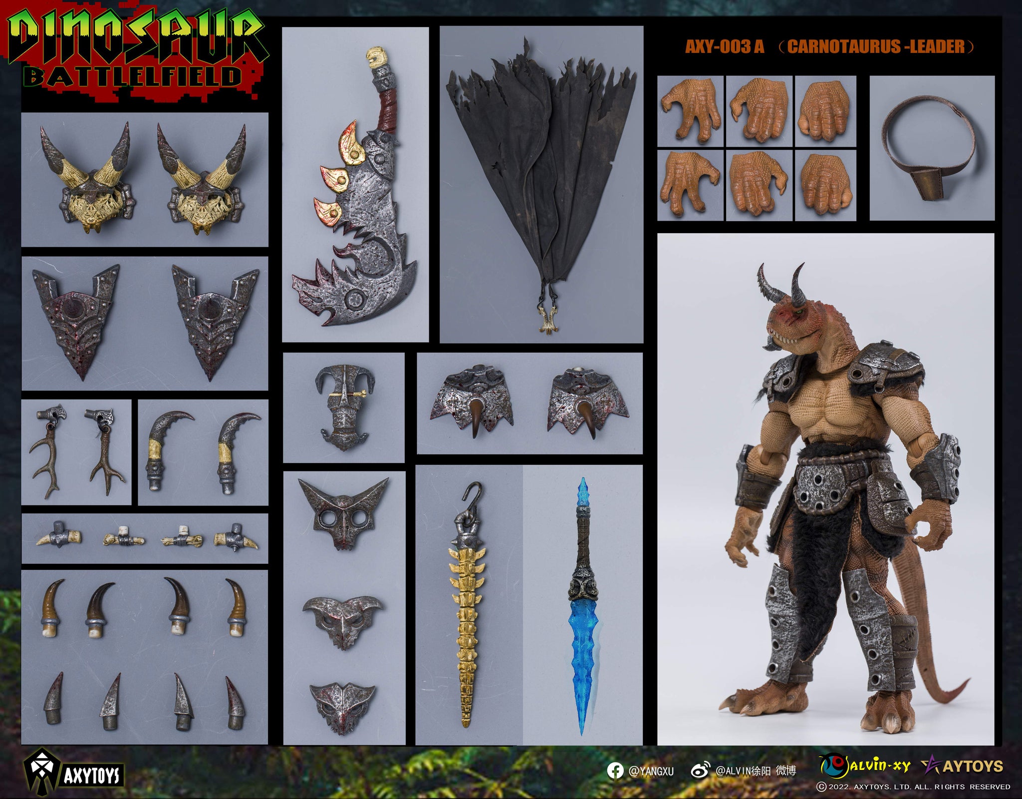 Dinosaur Battlefield AXYToys — Toy Snowman