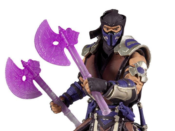 Mortal Kombat Series 5 Sub Zero (Winter Purple) Action Figure — Toy Snowman
