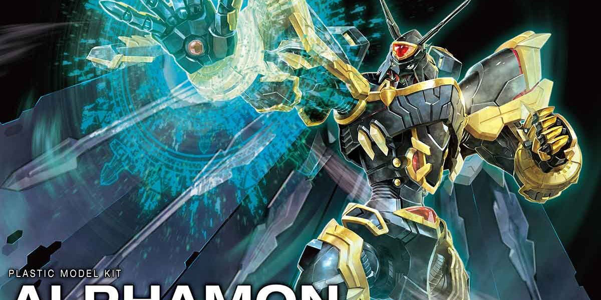Digimon Figure-rise Standard Amplified Alphamon Model Kit — Toy Snowman