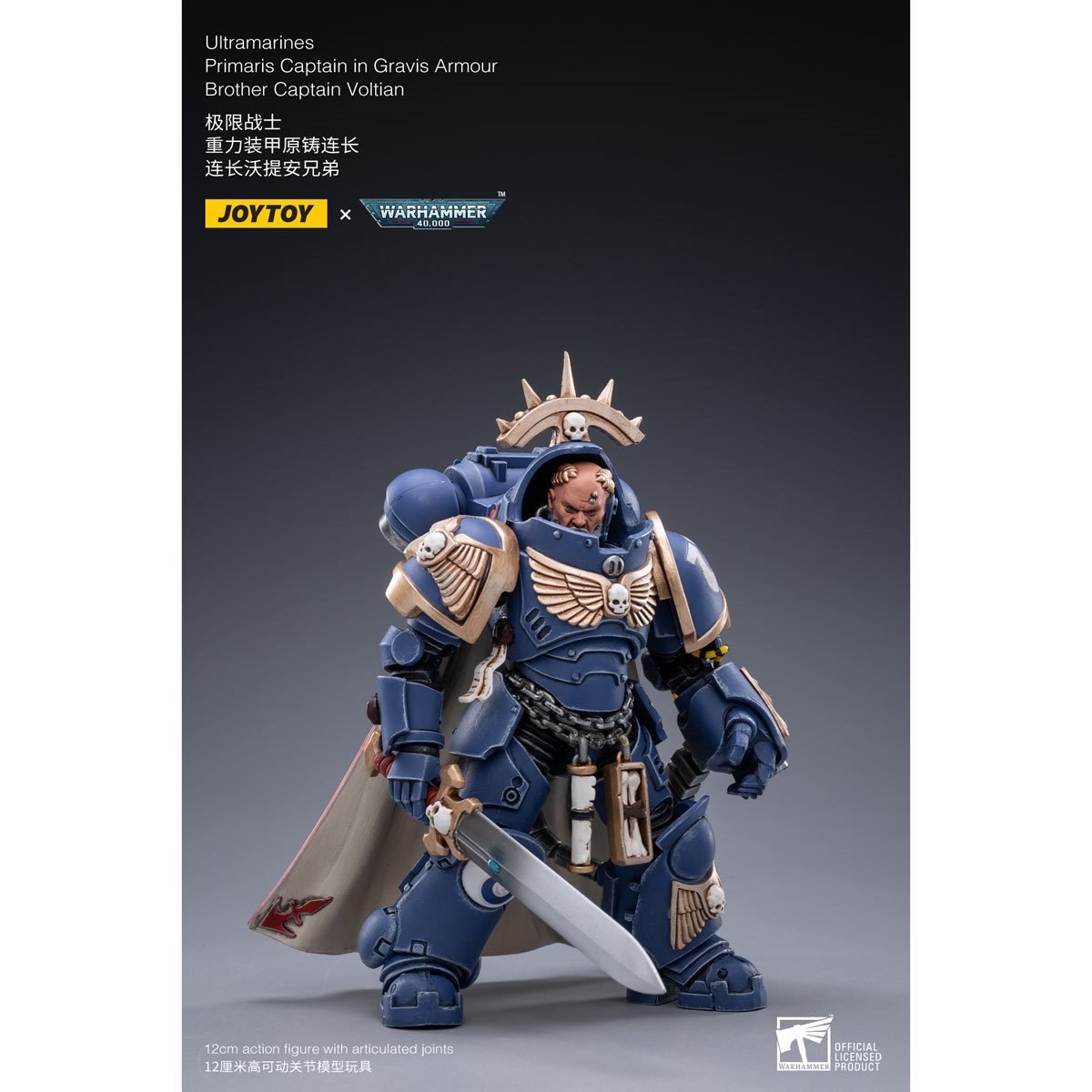 Warhammer 40K - Ultramarines Primaris Captain - (Gravis Armour) Brother ...