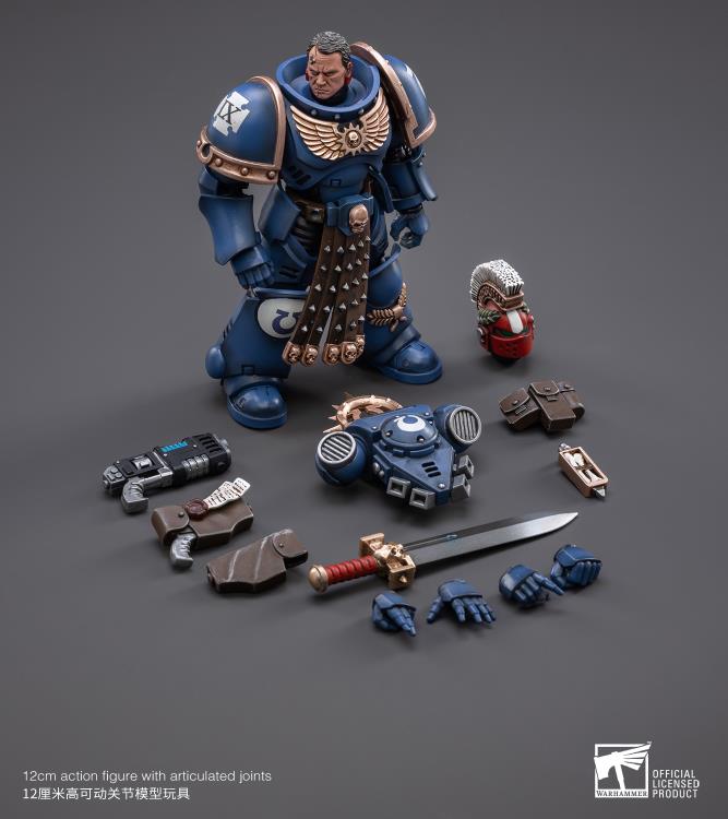 Warhammer 40K - Ultramarines - Veteran Sergeant Icastus | Toy Snowman