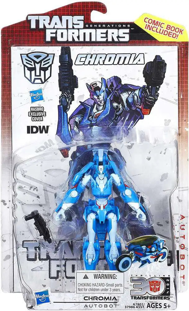 CHROMIA Transformers Generations 30th Figure IDW Comic Pack 2014 (sub ...