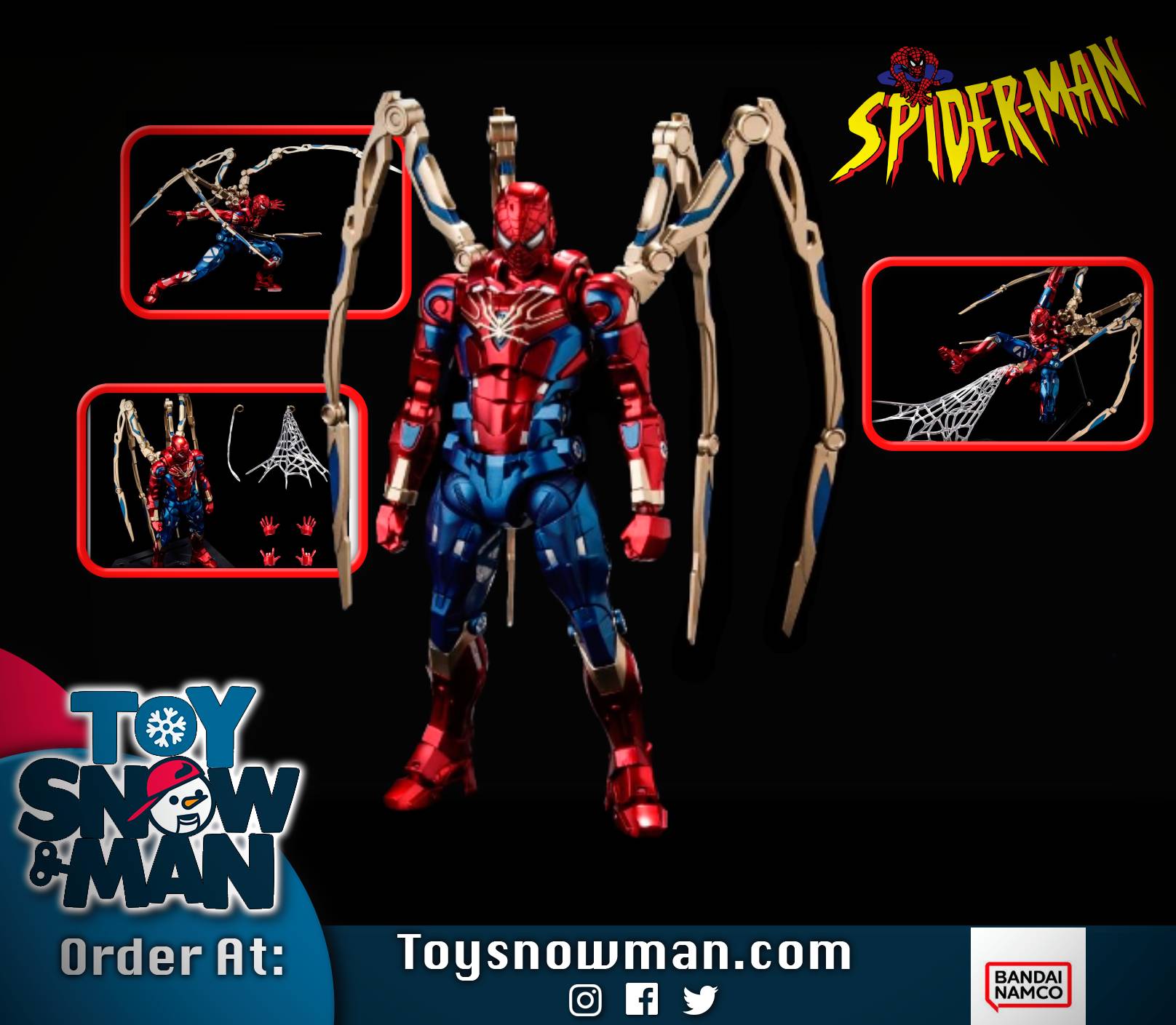 SENTINEL - FIGHTING ARMOR: IRON SPIDER | Toy Snowman