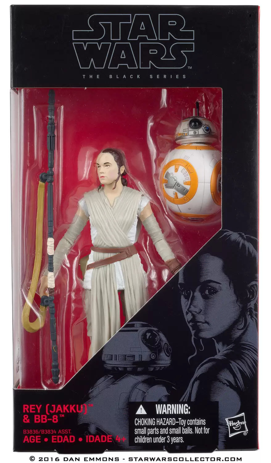 star wars the black series Rey & BB-8 ** Return/damaged box** — Toy Snowman